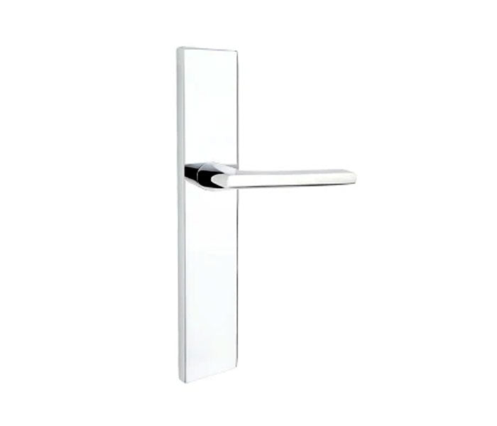 Keyed 2" x 10" Modern Rectangular Multipoint Trim with Helios Lever ...