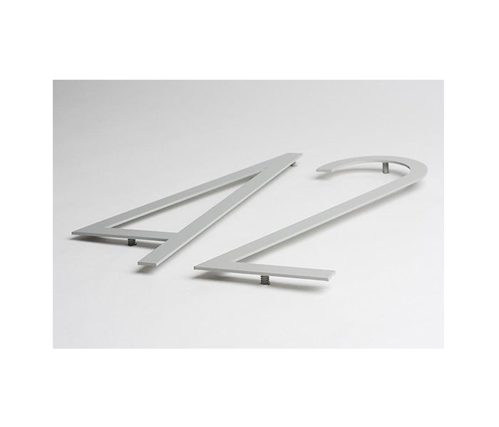 Modern Steel House Numbers | Bradford Hardware Shop Online